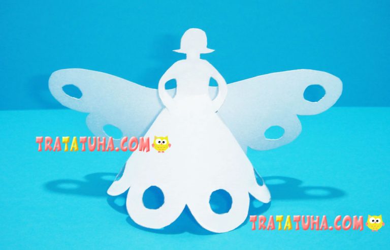 Paper Angel: Templates, 5 Options with Detailed Photos