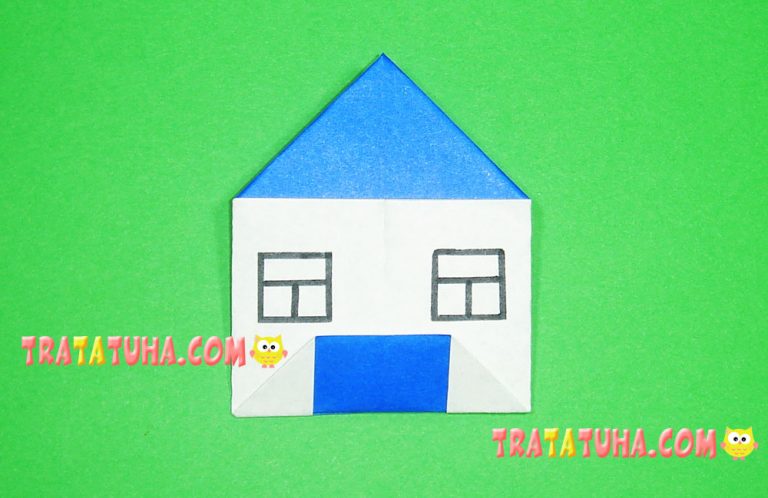 Origami House: 3 Easy Versions for Kids