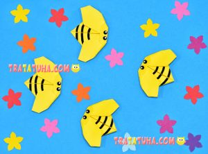 Origami Bee: Simple Paper Bees for Kids
