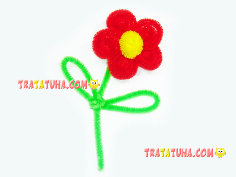 Pipe Cleaner Flowers: Easy Step-by-Step Method