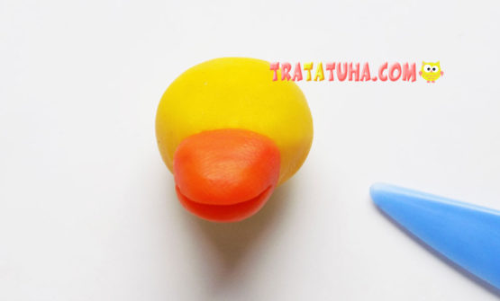 Clay Duck Step by Step for Kids