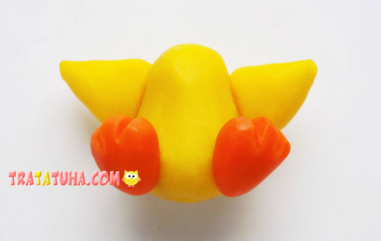 Clay Duck Step by Step for Kids