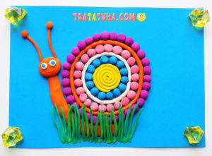 Snail Crafts For Kids from Different Materials
