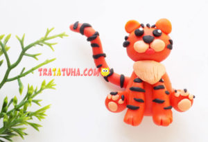 Clay Tiger Step by Step