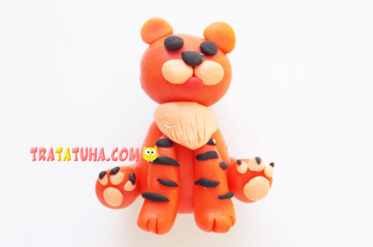 Clay Tiger Step by Step