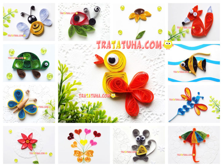 Easy Paper Quilling for Kids and Beginners