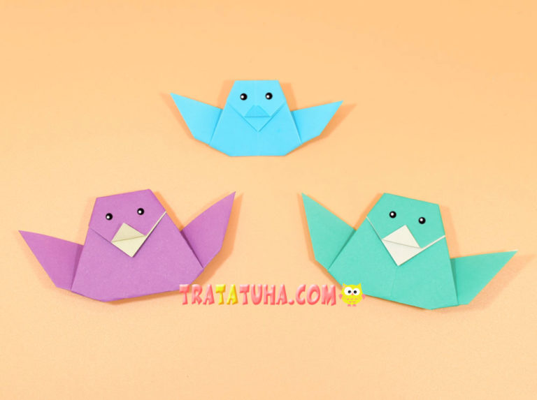 Easy Origami Birds – Step by Step Tutorial for Kids