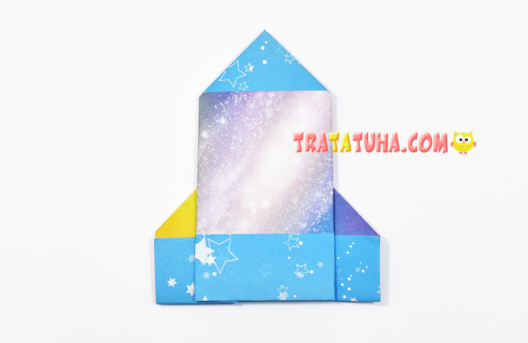 Origami Rocket — 2 Simple Options Step by Step