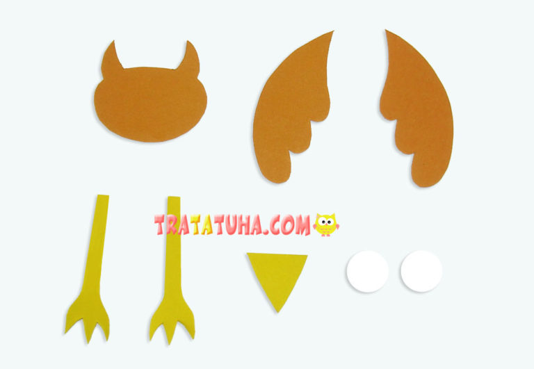 Owl Craft with Paper Strips