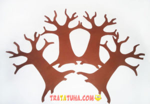 3D Paper Tree Craft