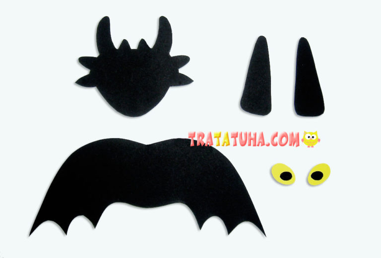 Dragon Toothless Papercraft for Kids