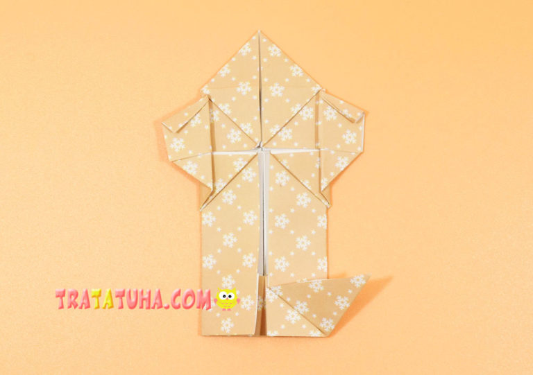 Origami Monkey Step by Step: DIY Paper Monkey