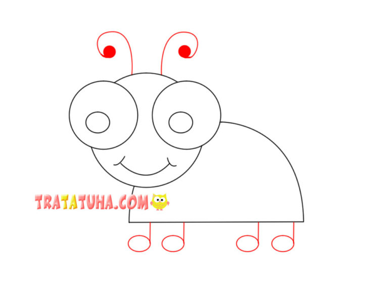 How to Draw a Ladybug — 4 Step by Step for Kids