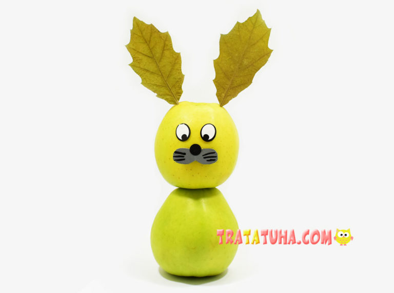 Bunny Apples Craft