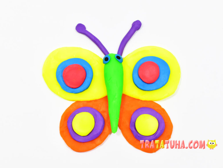 Clay Butterfly Easy Craft