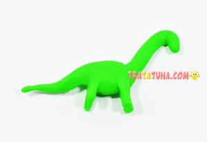 Clay Dinosaur Step by Step — Easy Way for Kids