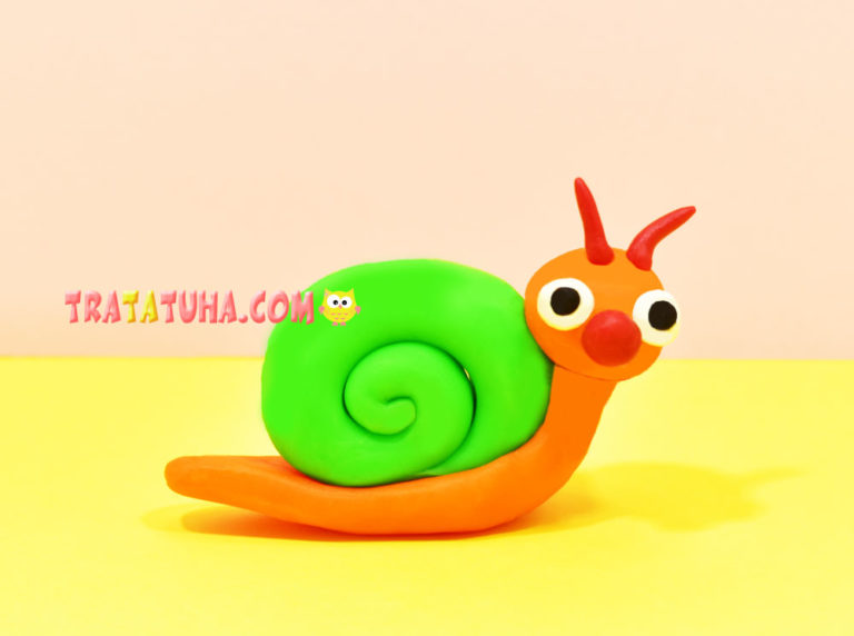 Snail Crafts For Kids from Different Materials