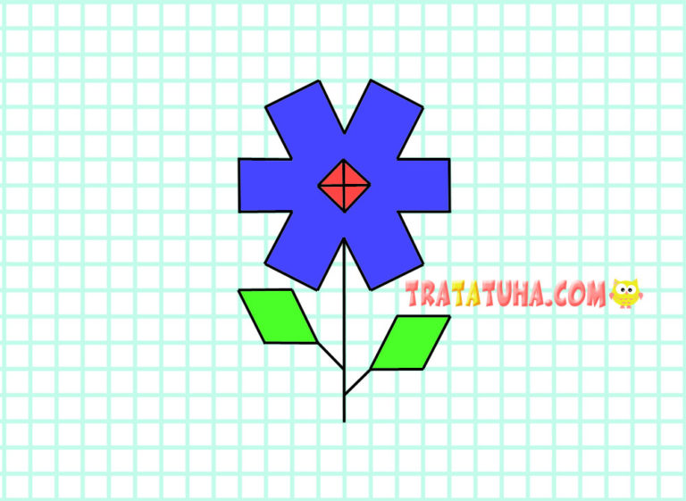 Graph Paper Drawings for Kids