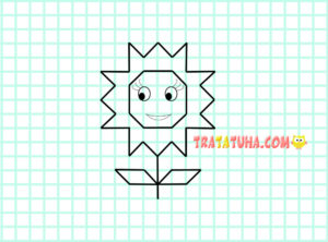 Graph Paper Drawings for Kids