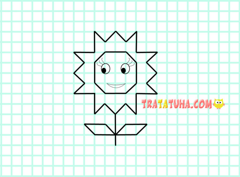 Graph Paper Drawings for Kids