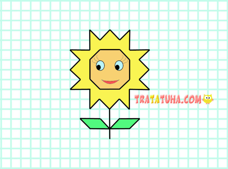 Graph Paper Drawings for Kids