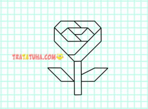 Graph Paper Drawings for Kids