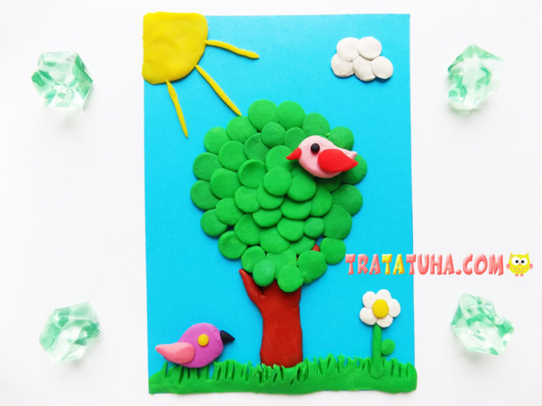 3D Paper Tree Craft