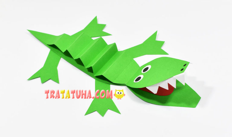 How to Make a Crocodile — Step by Step Crafts for Kids