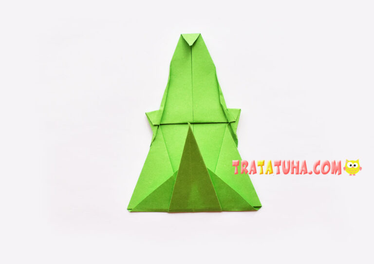 Origami Crocodile Step by Step