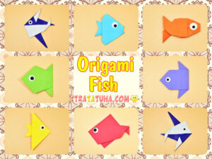 Origami Fish Step by Step — 7 Ways for Kids