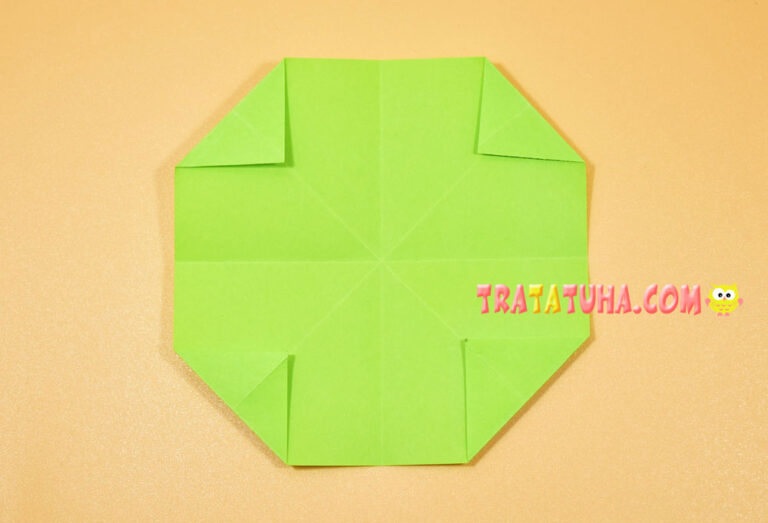 Origami Lotus Flower — the Easiest Way for Kids