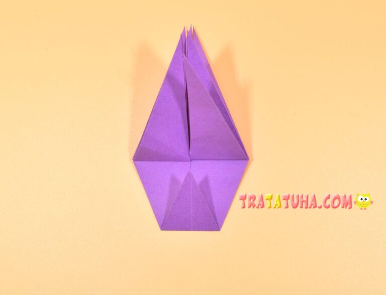 Origami Spider — Step by Step Instruction