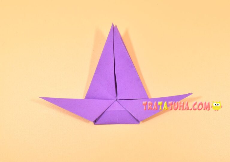 Origami Spider — Step by Step Instruction