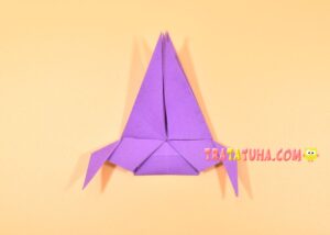 Origami Spider — Step by Step Instruction