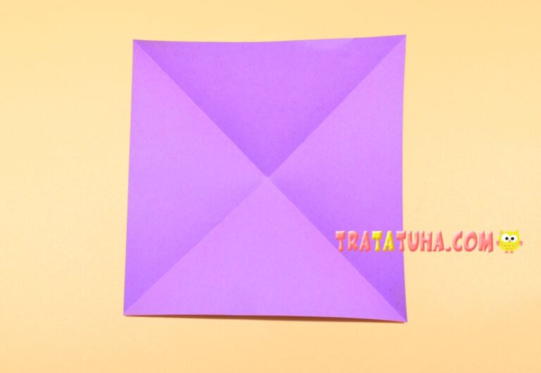 Origami Spider — Step by Step Instruction