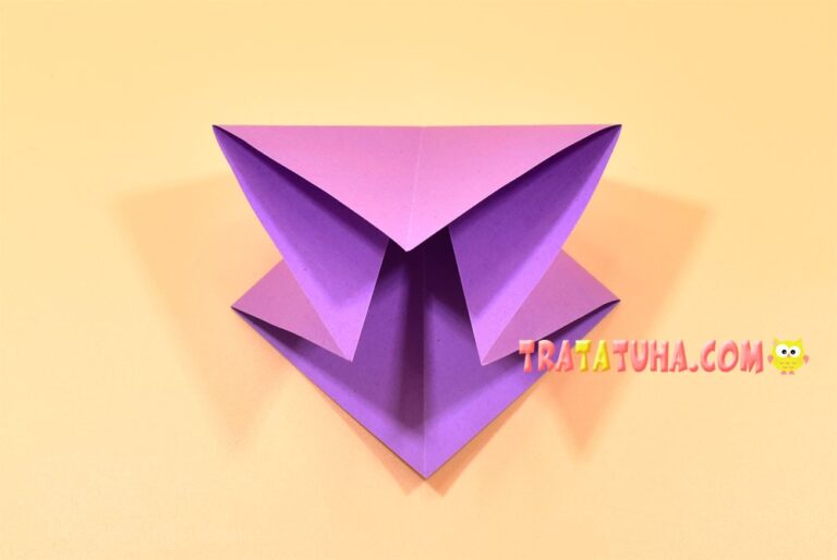 Origami Spider — Step by Step Instruction