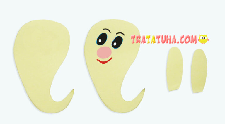 Easy Paper Ghost Craft