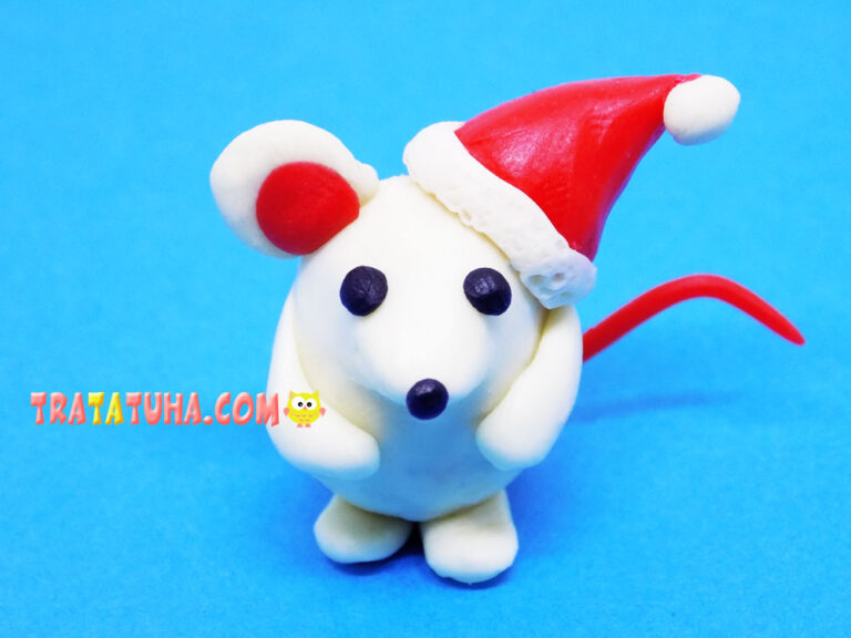 DIY Clay Mouse for Kids