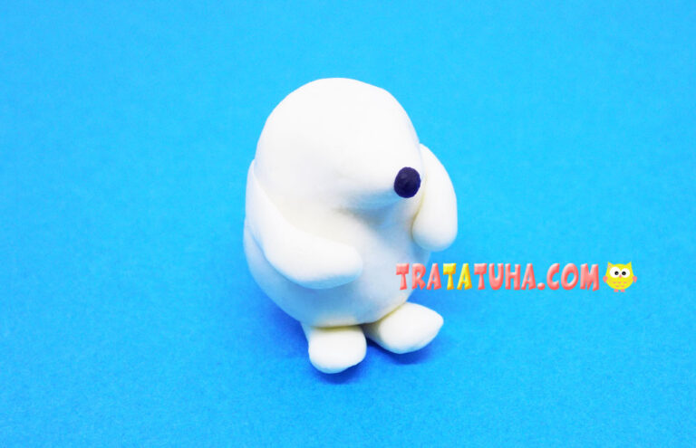 DIY Clay Mouse for Kids