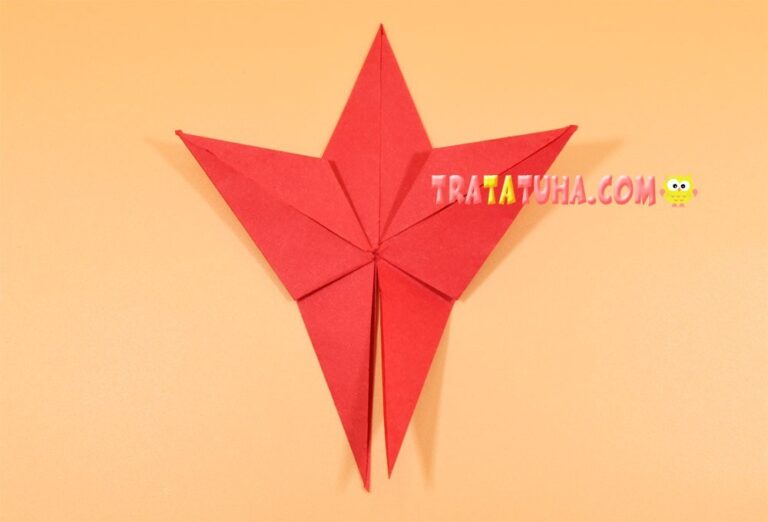 How to Fold an Origami Maple Leaf — Step by Step Instructions