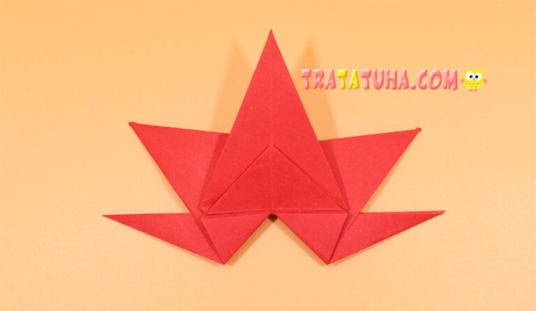 How to Fold an Origami Maple Leaf — Step by Step Instructions