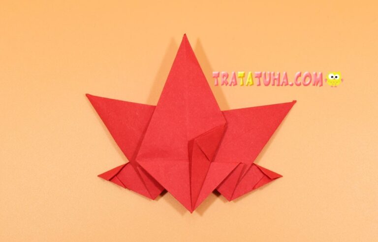 How to Fold an Origami Maple Leaf — Step by Step Instructions