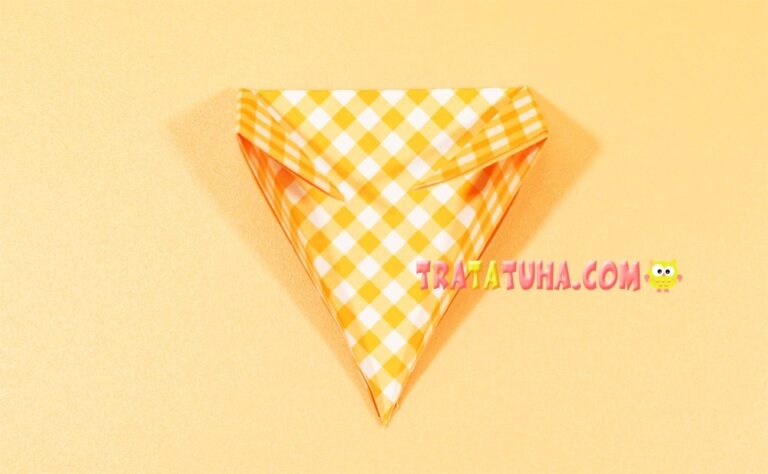 Origami Ice Cream Step by Step — How to Make Paper Ice Cream
