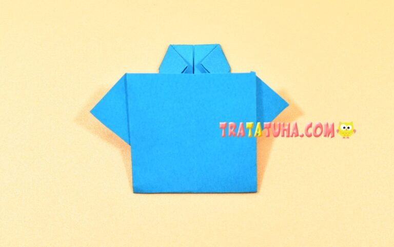 Origami Shirt Step by Step