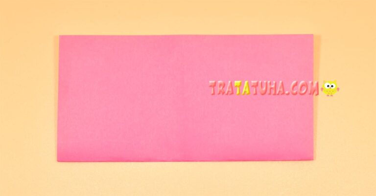 Origami Umbrella with Rain Step by Step