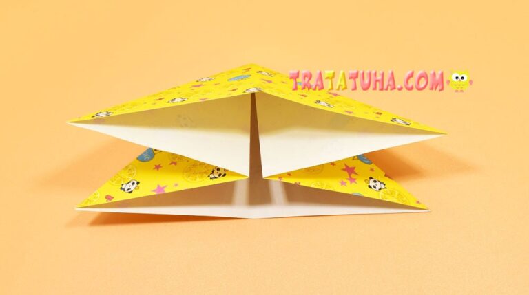 Origami Flower in a Wrapper