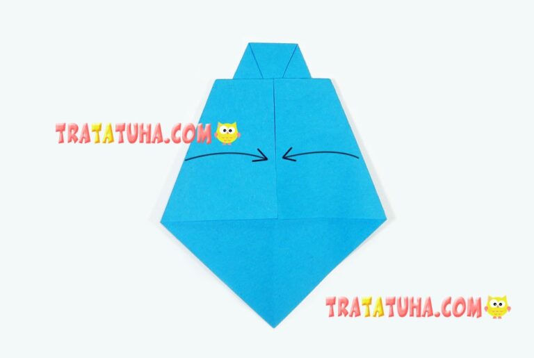 Origami Tie — Step by Step Photo Instruction