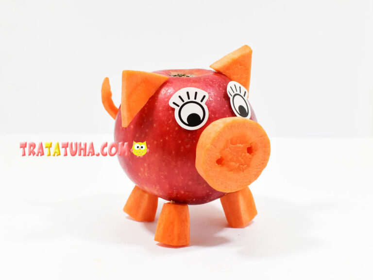 Apple Caterpillar – The Most Beautiful Autumn Craft