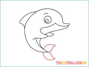 How to Draw a Dolphin — 5 Ways Step by Step