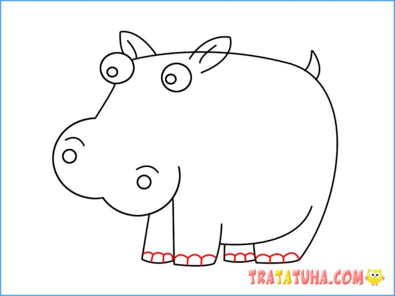 How to Draw a Hippopotamus